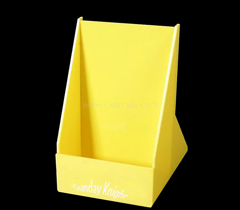 Custom acrylic countertop brochure holder